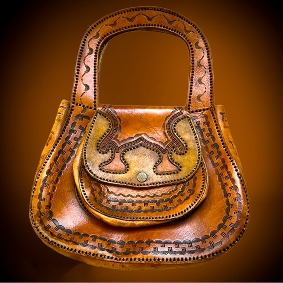 Unbranded | Bags | Vintage Style Leather Purse | Poshmark